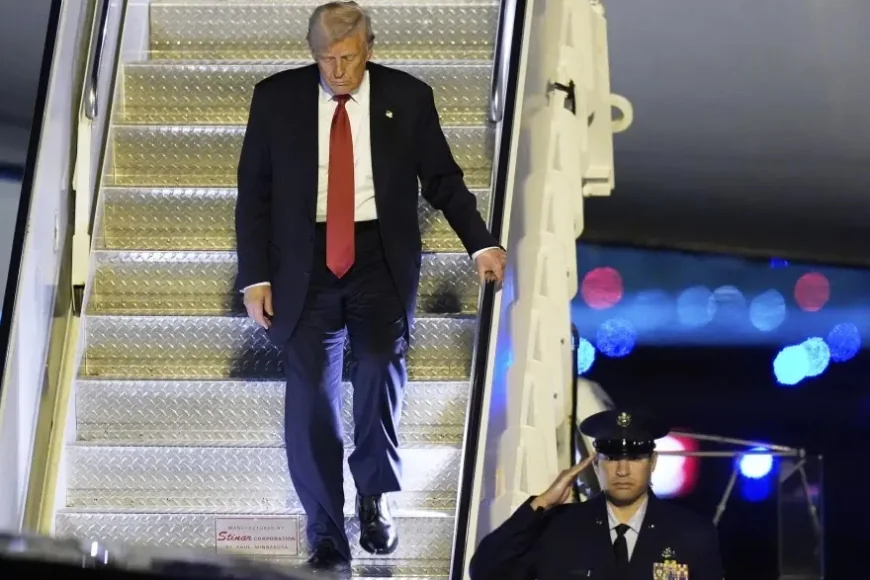 Trump, 79, Sparks Buzz After Awkward Air Force One Exit - PLPL News