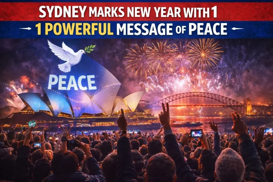 Sydney Marks New Year With 1 Powerful Message of Peace - PLPL News