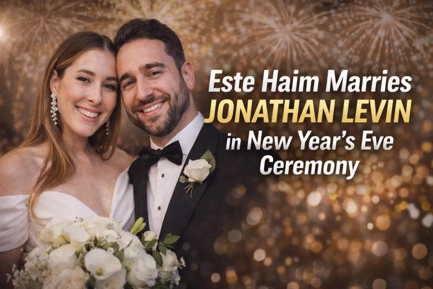 Este Haim Marries Jonathan Levin in New Year’s Eve Ceremony - PLPL News