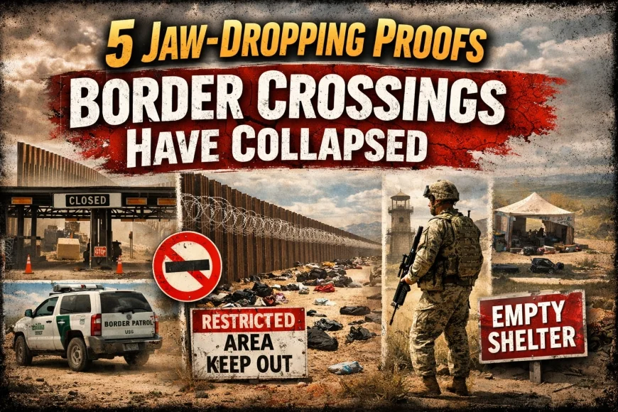 5 Jaw-Dropping Proofs Border Crossings Have Collapsed - PLPL News