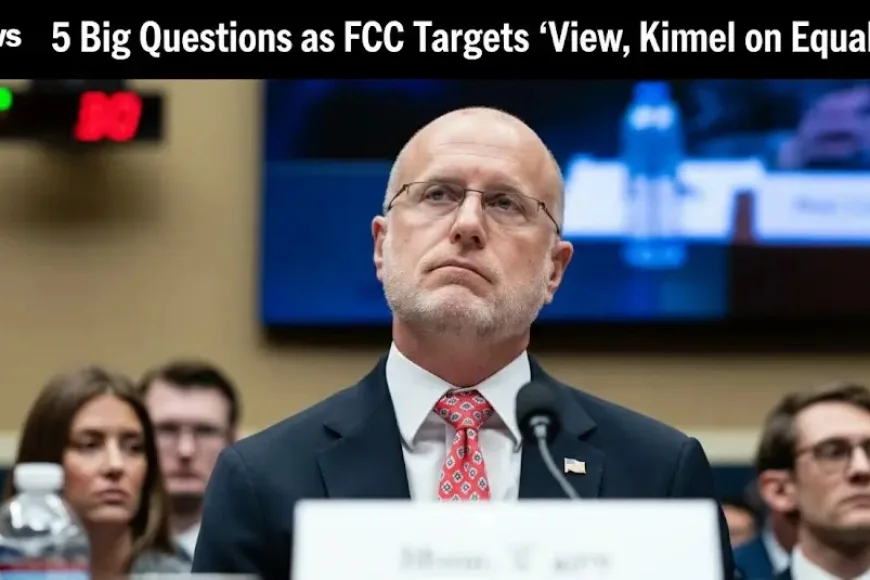 5 Big Questions as FCC Targets ‘View,’ Kimmel on Equal Time - PLPL News